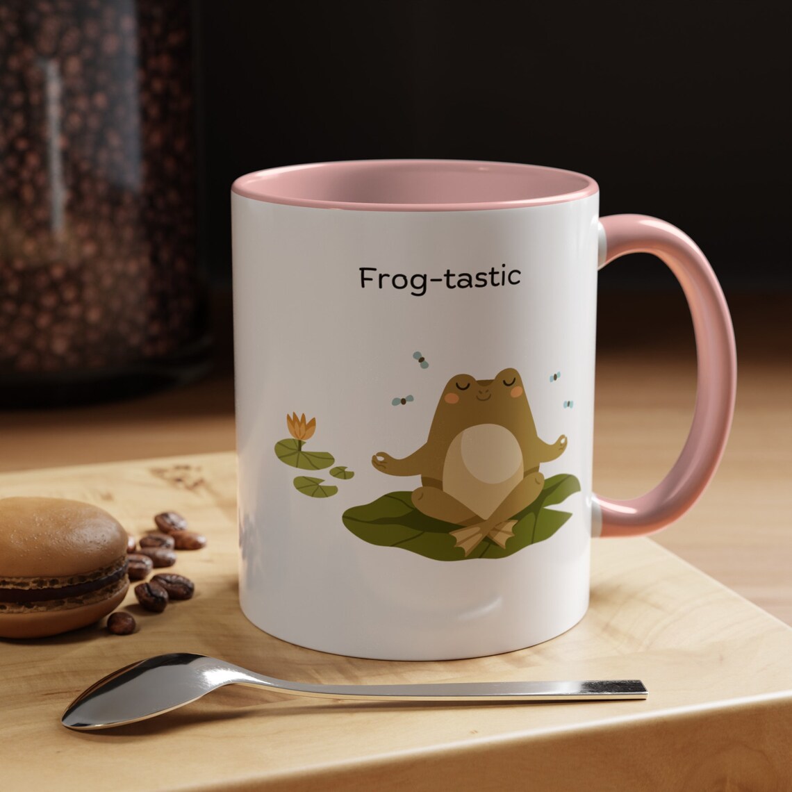 Coffee Mug With a Frog, Frog Mug , Frog Gifts, Bee Coffee Mug, Frog ...