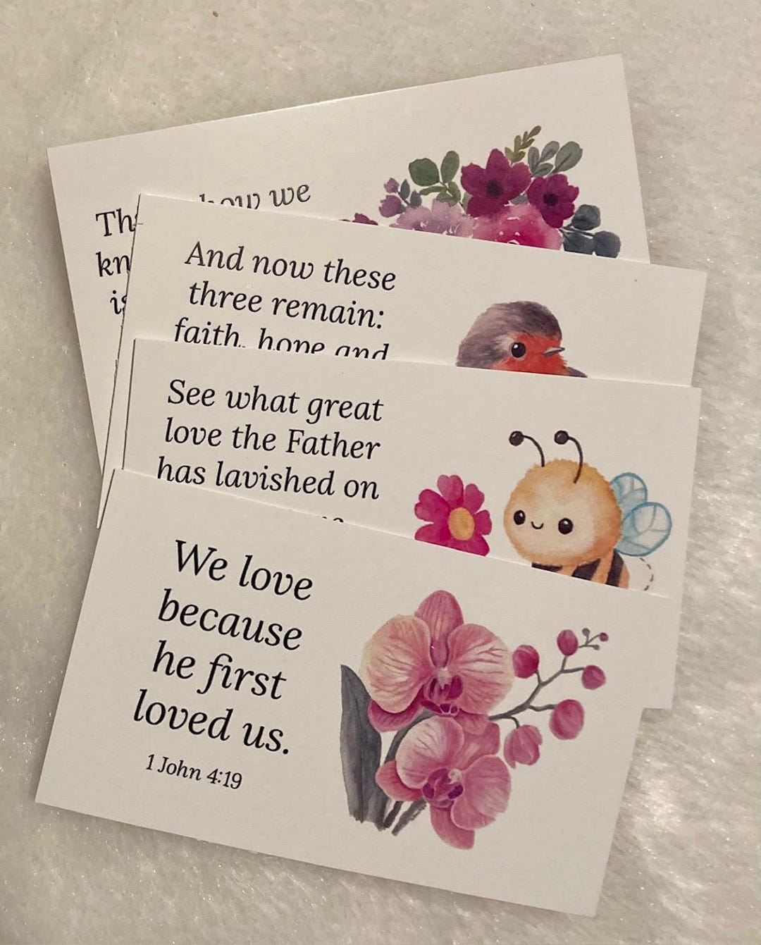 Valentine's Day Cards for Kids, Christian School Classroom Handout ...