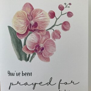 Hand Painted Watercolor Greeting Card, Encouragement, Friendship ...