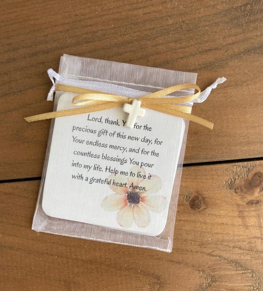 Mini Pocket Prayer Cards Gift Set- Personalization Option - Christian ...