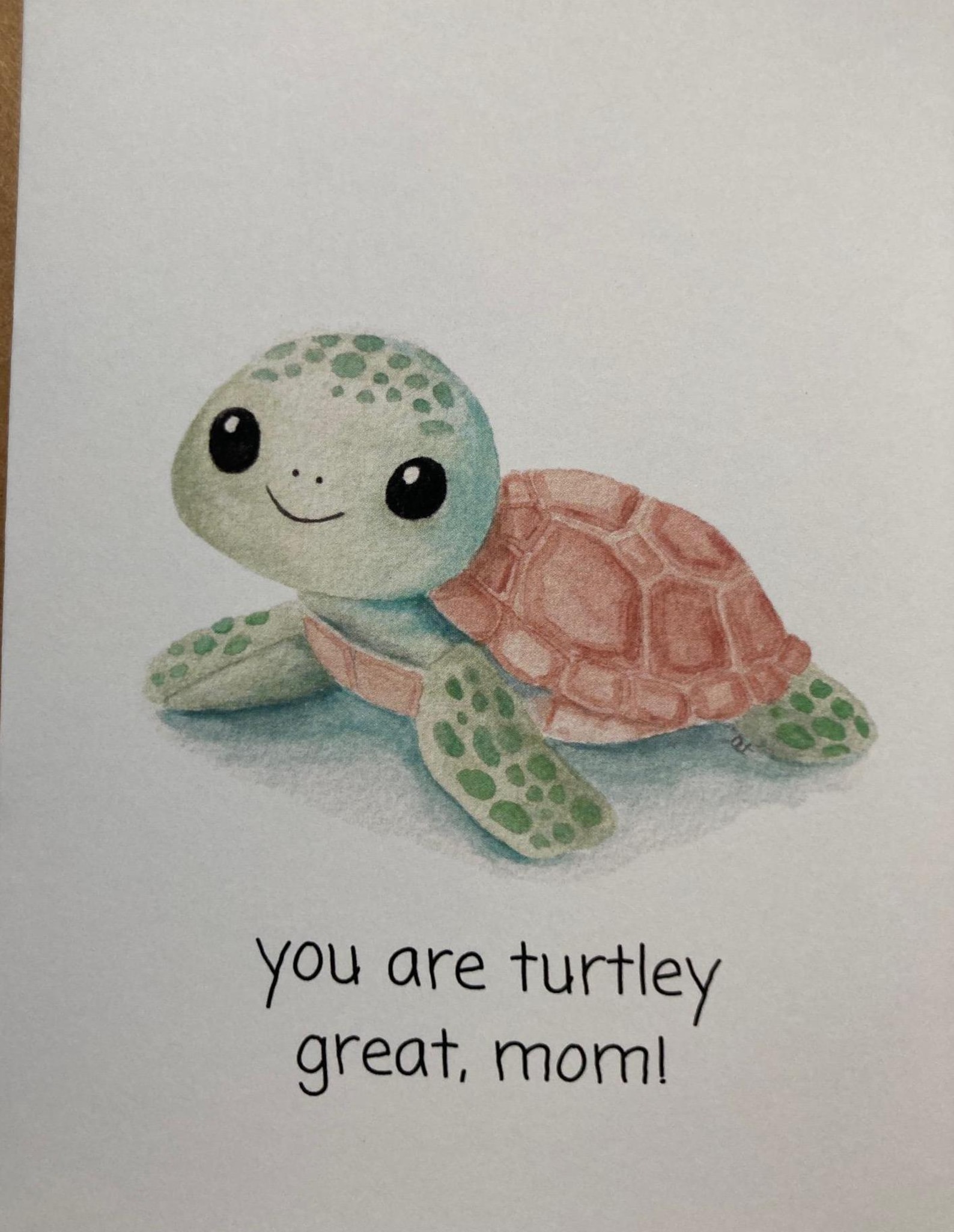 Hand Painted Watercolor Mother's Day Greeting Card, for Mom, Happy ...