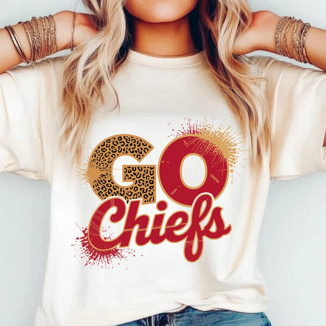 Go Chiefs Leopard Print Game Day Shirt: Chiefs Football Game Day Shirt ...