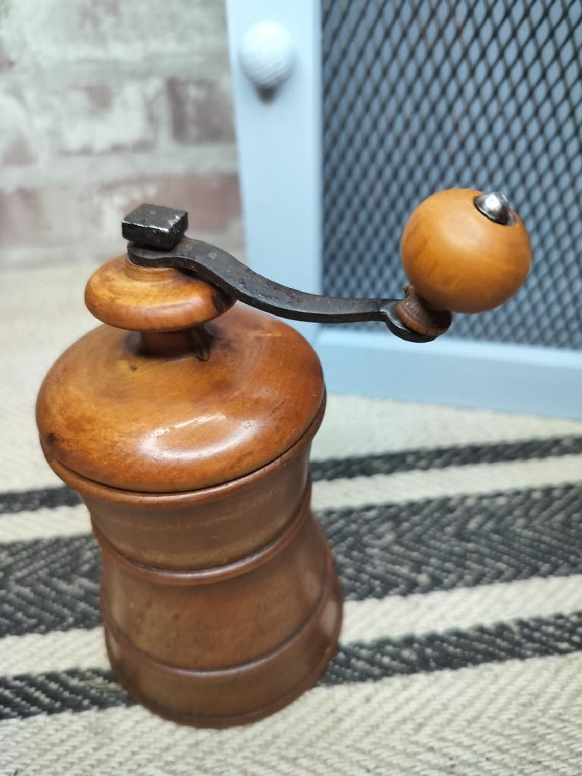 Antique French Nutmeg Mill With Metal Saw Teeth and Grater Late 1800's ...