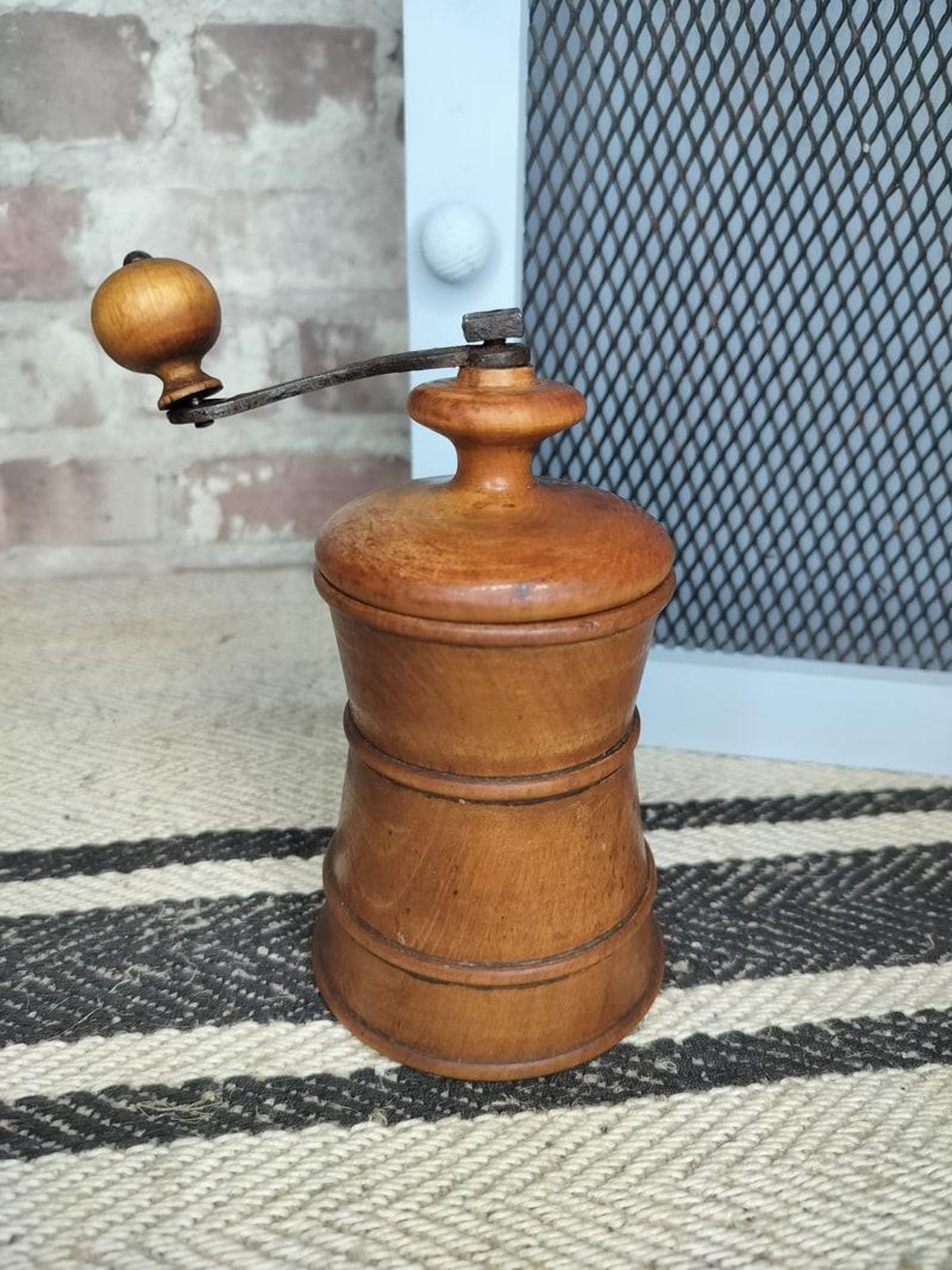 Antique French Nutmeg Mill With Metal Saw Teeth and Grater Late 1800's ...