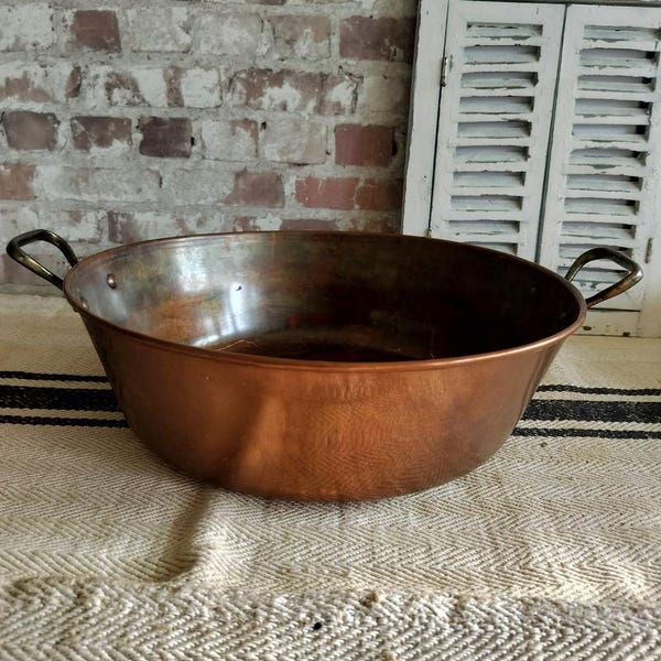 French Copper Pans - Etsy