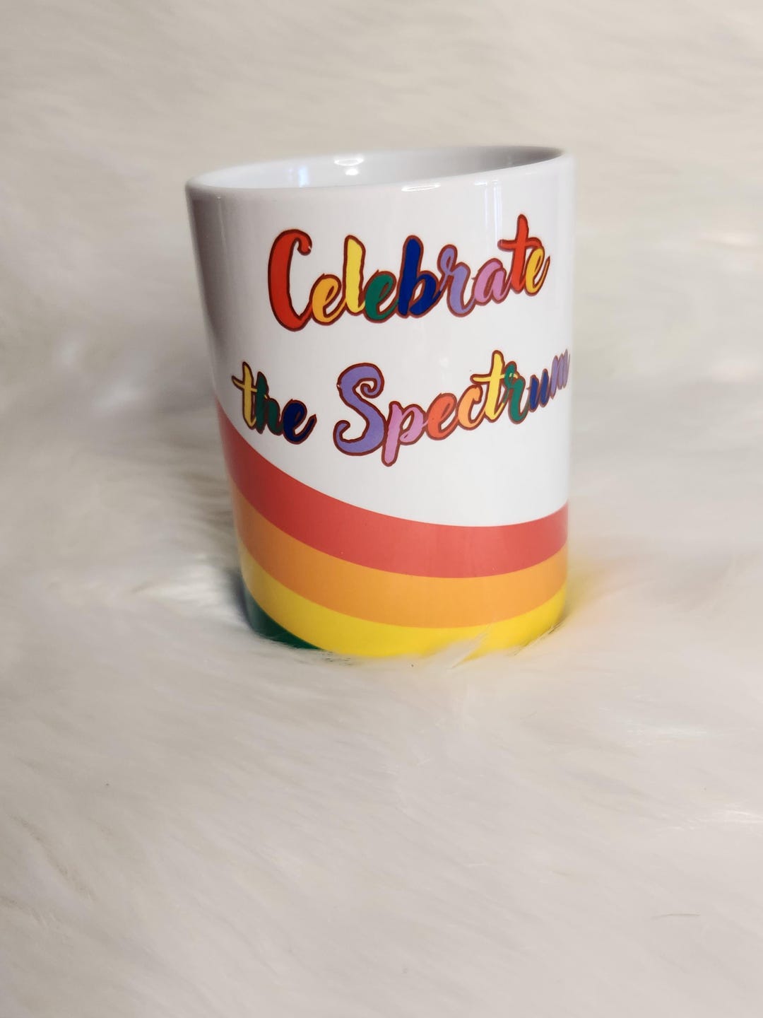 Celebrate the Spectrum Mug - Etsy