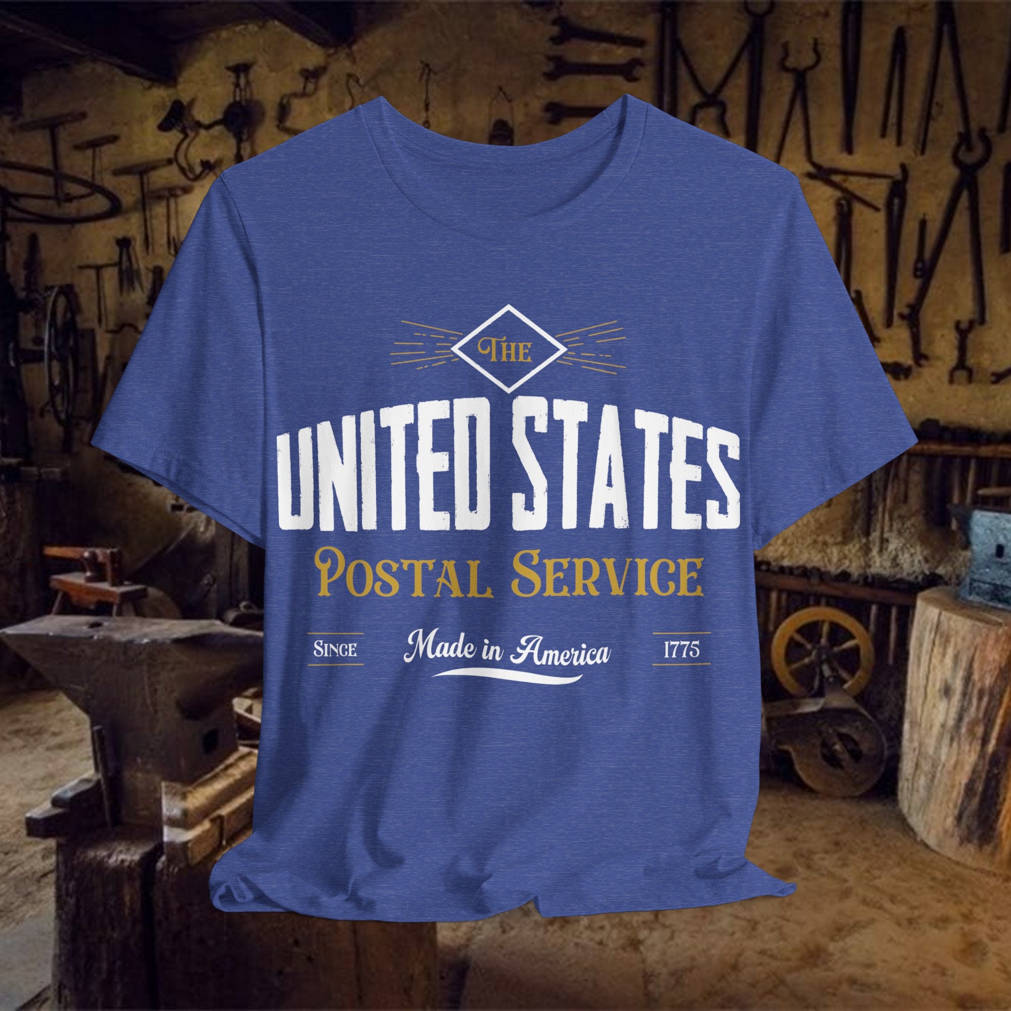 USPS United States Postal Service Postal Carrier Worker Post Office ...