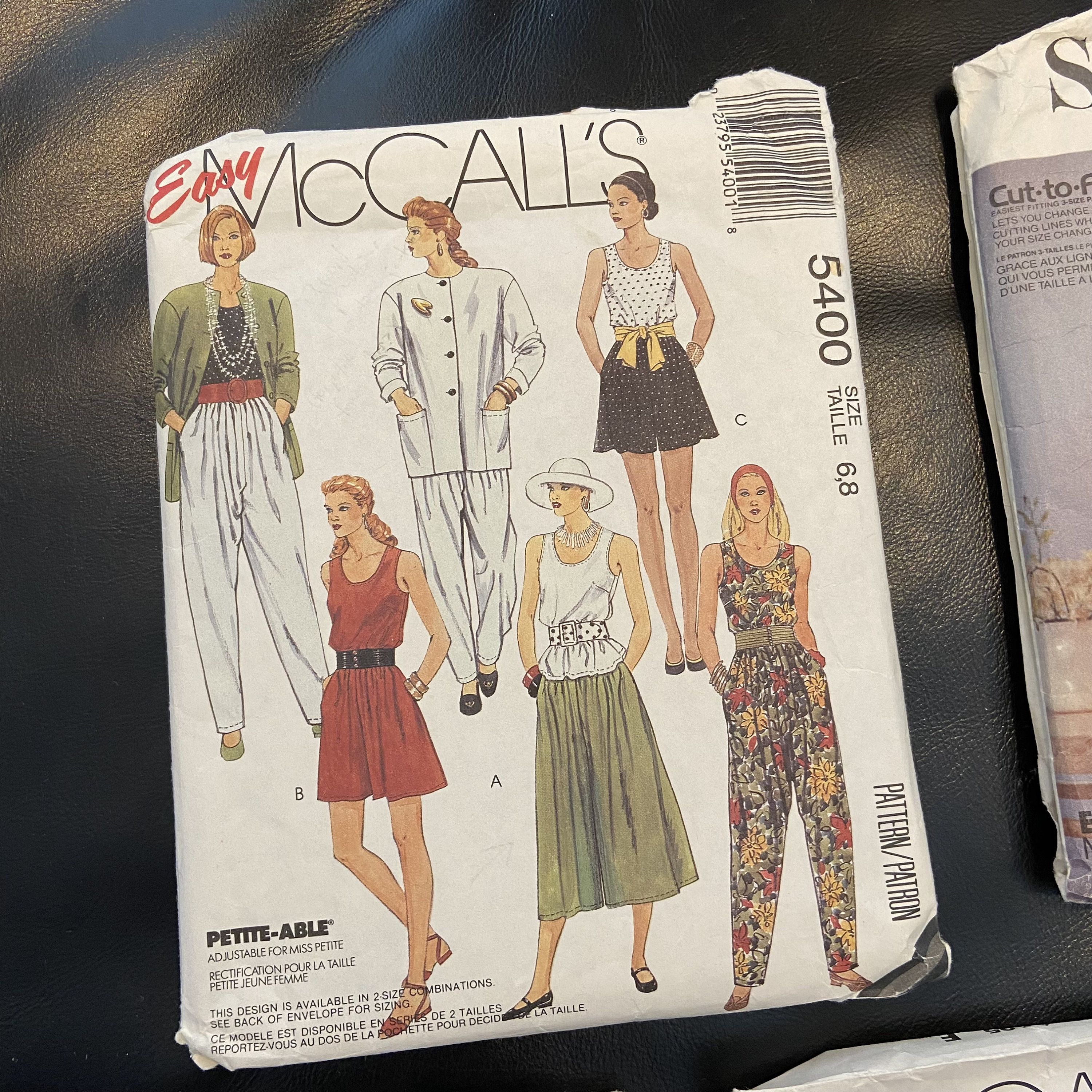 5 for 10, SEWING PATTERN LOT, Misses Sizes 6 to 14, Pieces Cut - Etsy