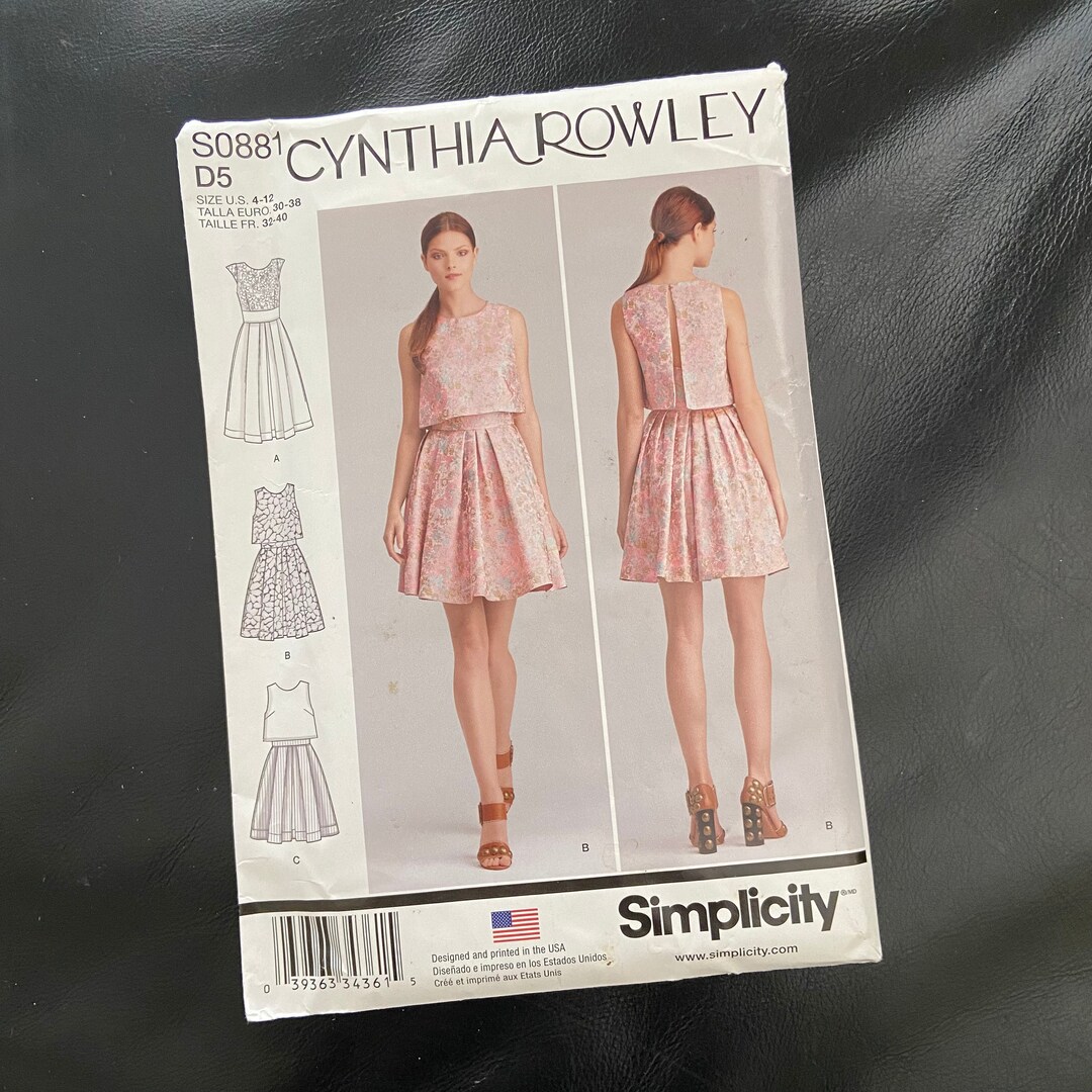 NEW LOOK 6184 Sewing Pattern Sizes 8 10 12 14 16 18 Misses - Etsy