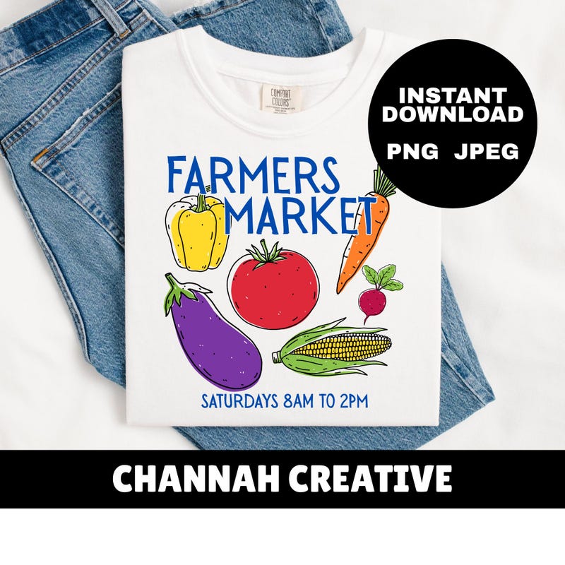 Farmers Market Shirt - Etsy