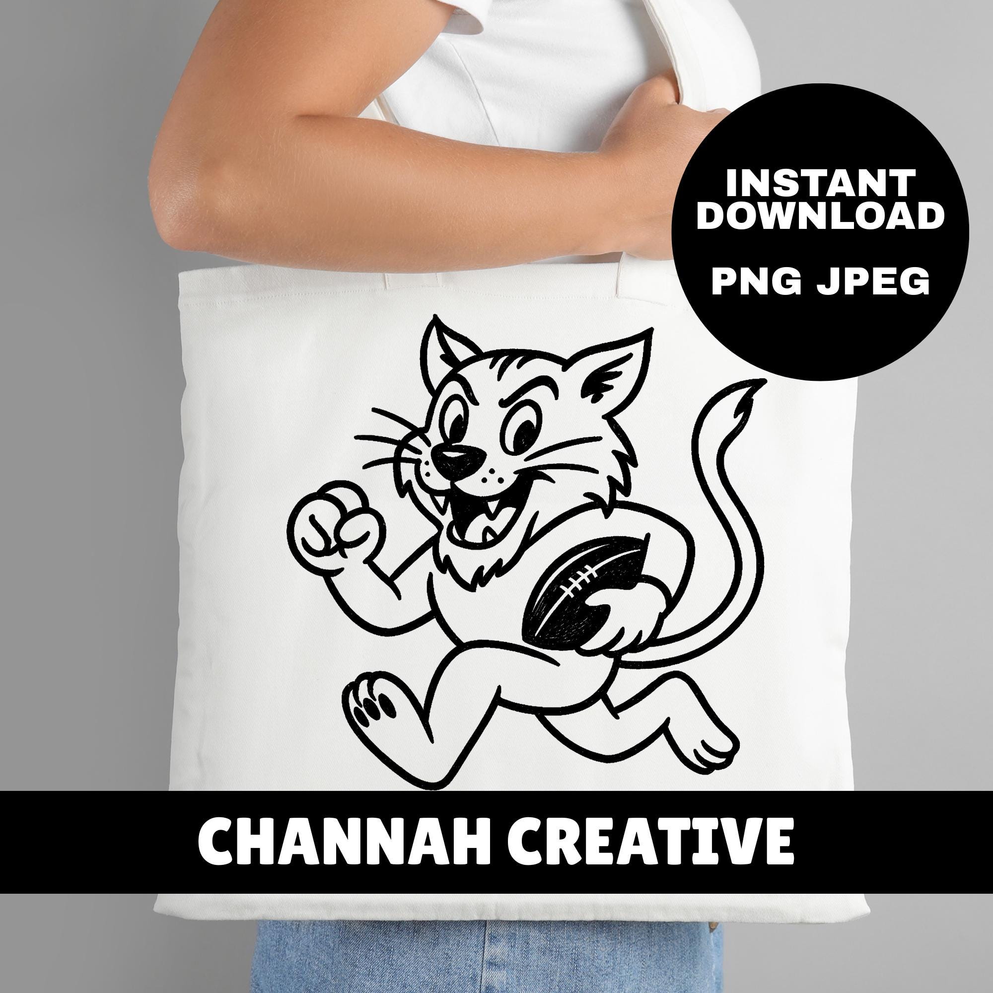 Wildcat Football Png Jpeg Wildcat Mascot Back to School First Day of ...