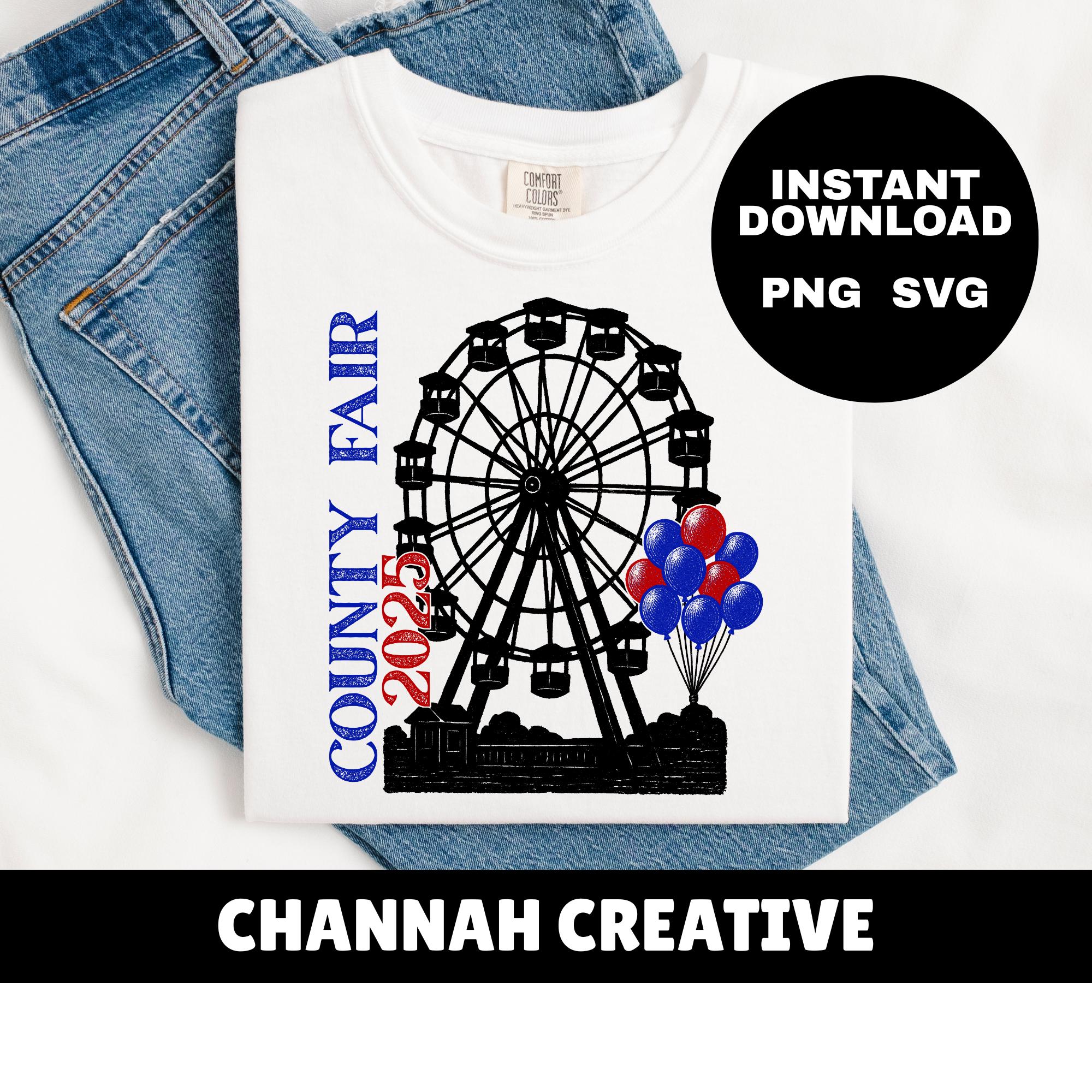 County Fair PNG JPEG County Fair Clipart Fair Season 4H FFA Ferris ...