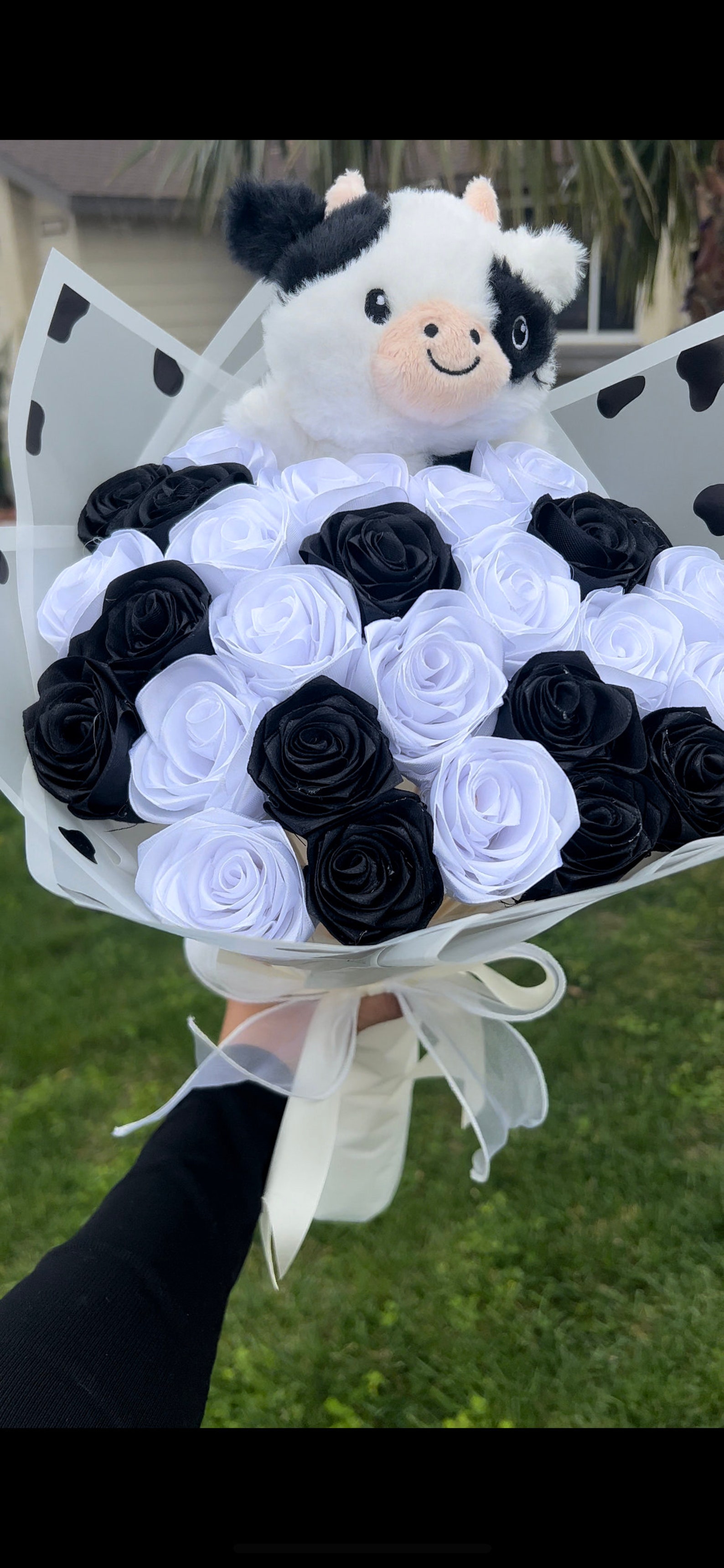 Vaquita Ramo Buchón Eterno, Cow Plushie Eternal Bouquet - Etsy