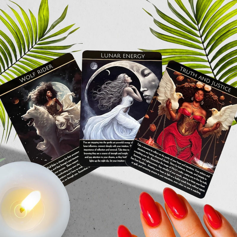 Trisha James Predictions Oracle Cards - Etsy