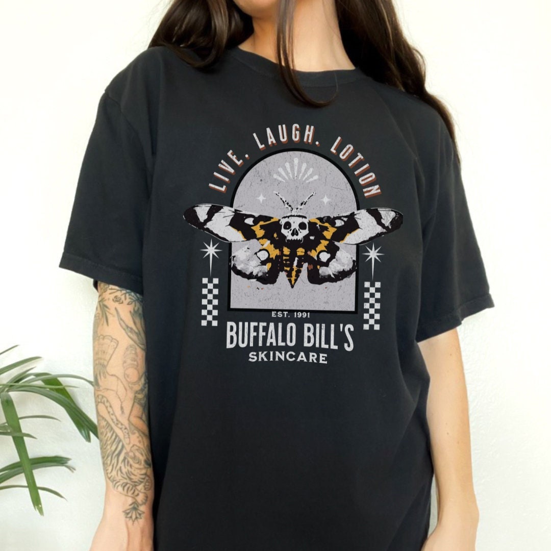 Live Laugh Lotion Silence of the Lambs Oversized Shirt, Buffalo Bill ...