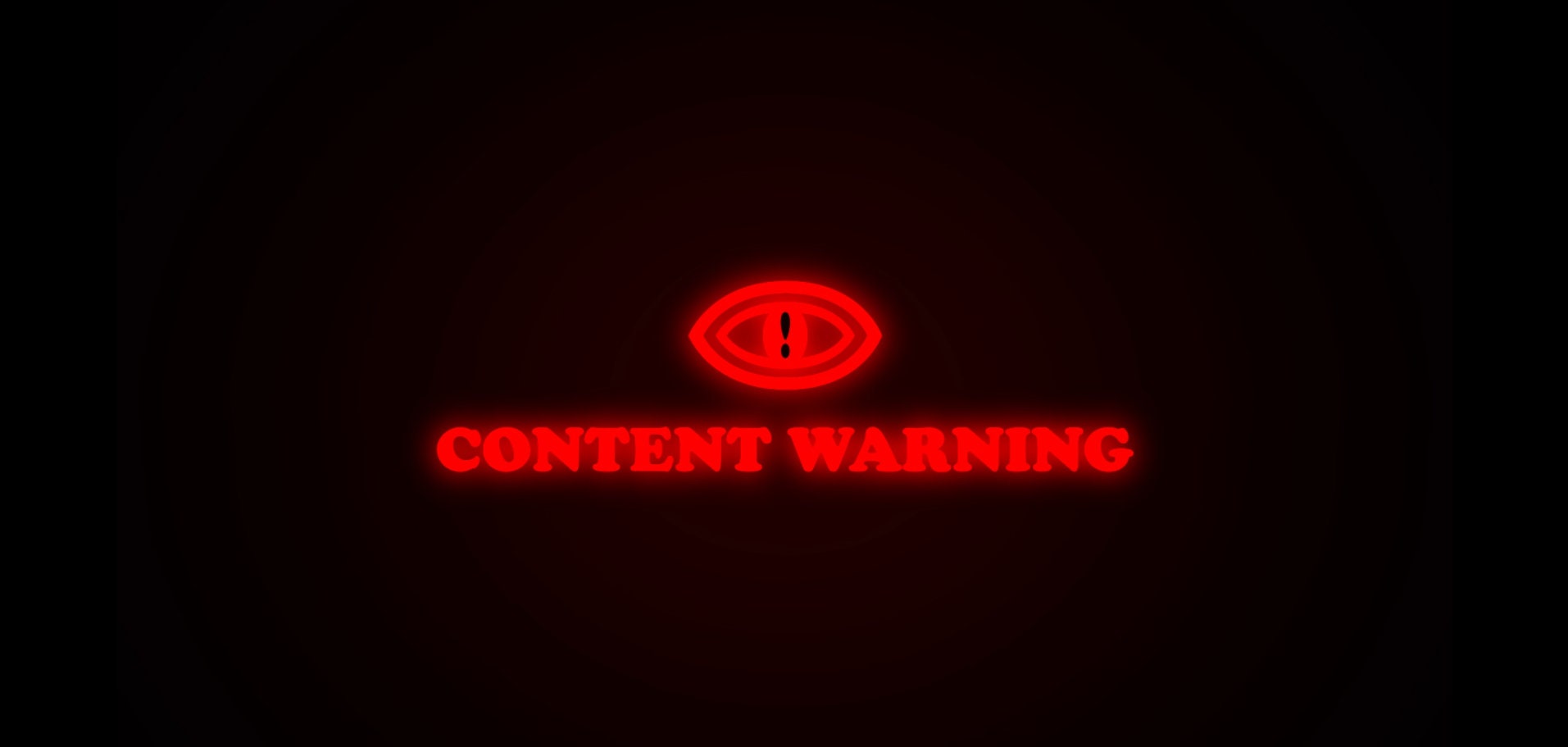 Content Warning Animated Eye - Etsy