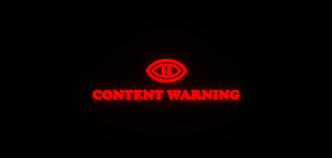 Content Warning Animated Eye - Etsy
