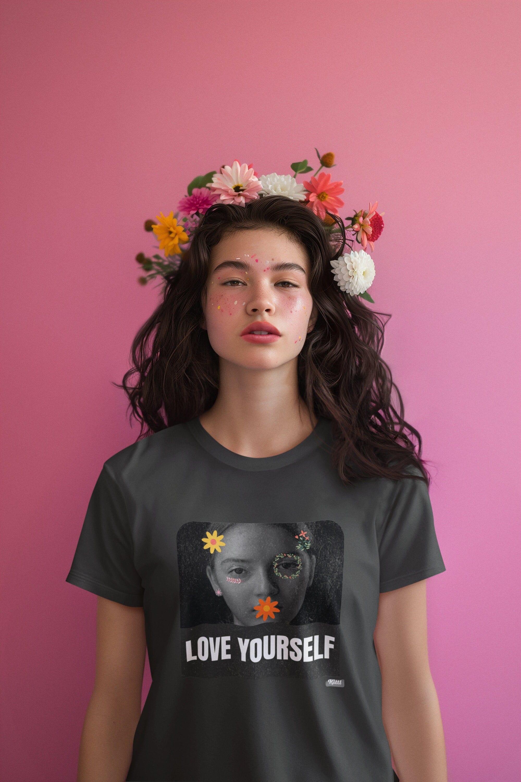 Personalized Photo T-shirt / Custom Message Tee for Women / Women's ...