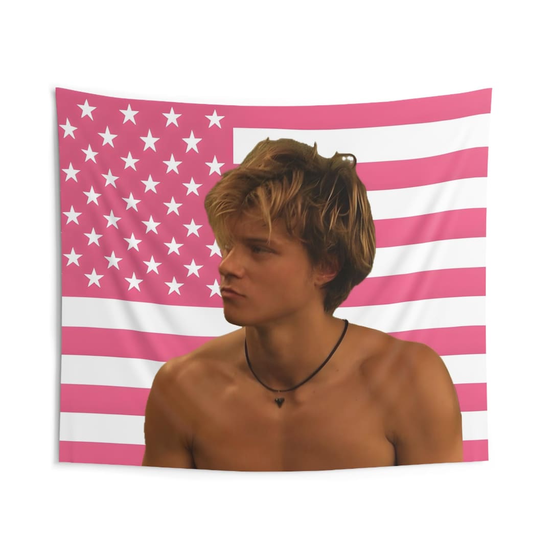 JJ Maybank Pink Flag Rudy Pankow Photo Pink USA America Flag OBX Fan ...