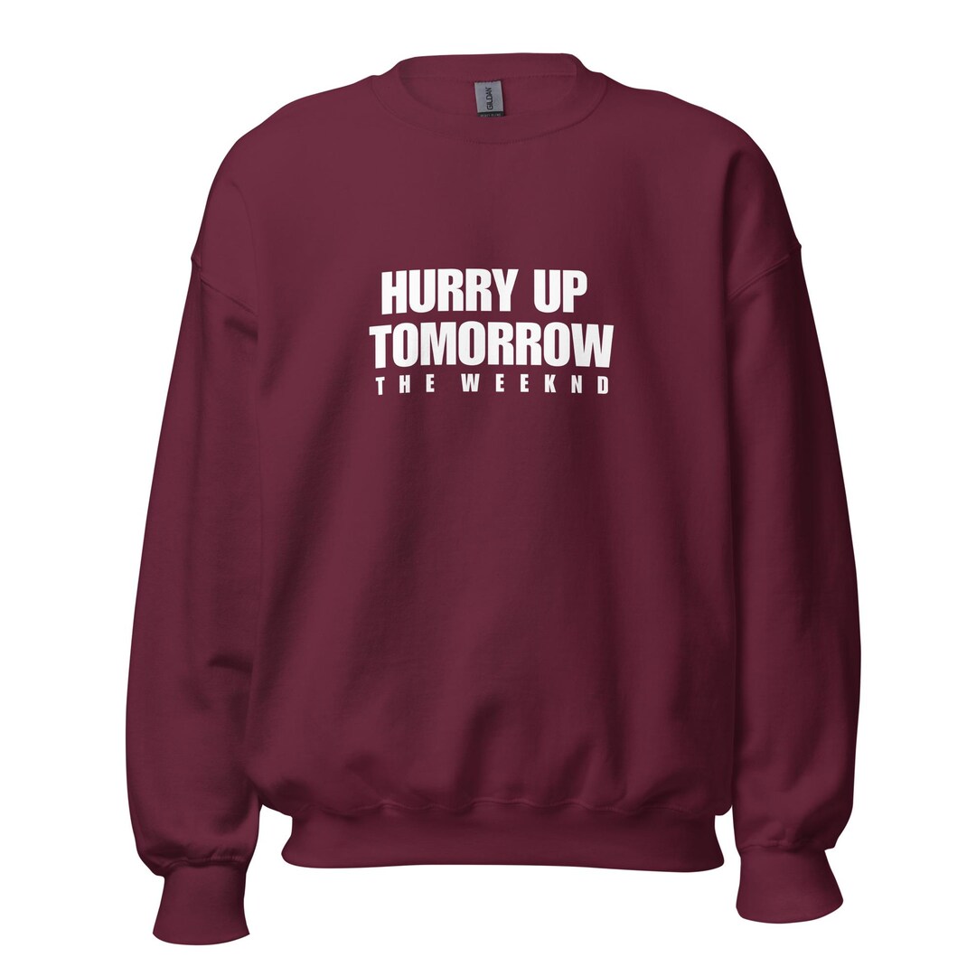The Weeknd HURRY UP TOMORROW Unisex Sweatshirt Xo Hoodie, Abel Tesfaye ...