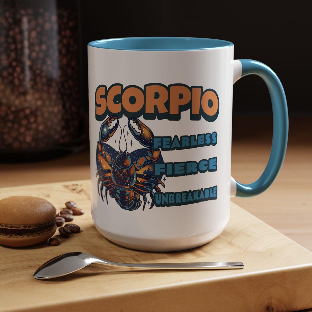 Mug, Scorpio Zodiac Sign Coffee Cup, Horoscope Gift, Astrology Tea Mug ...