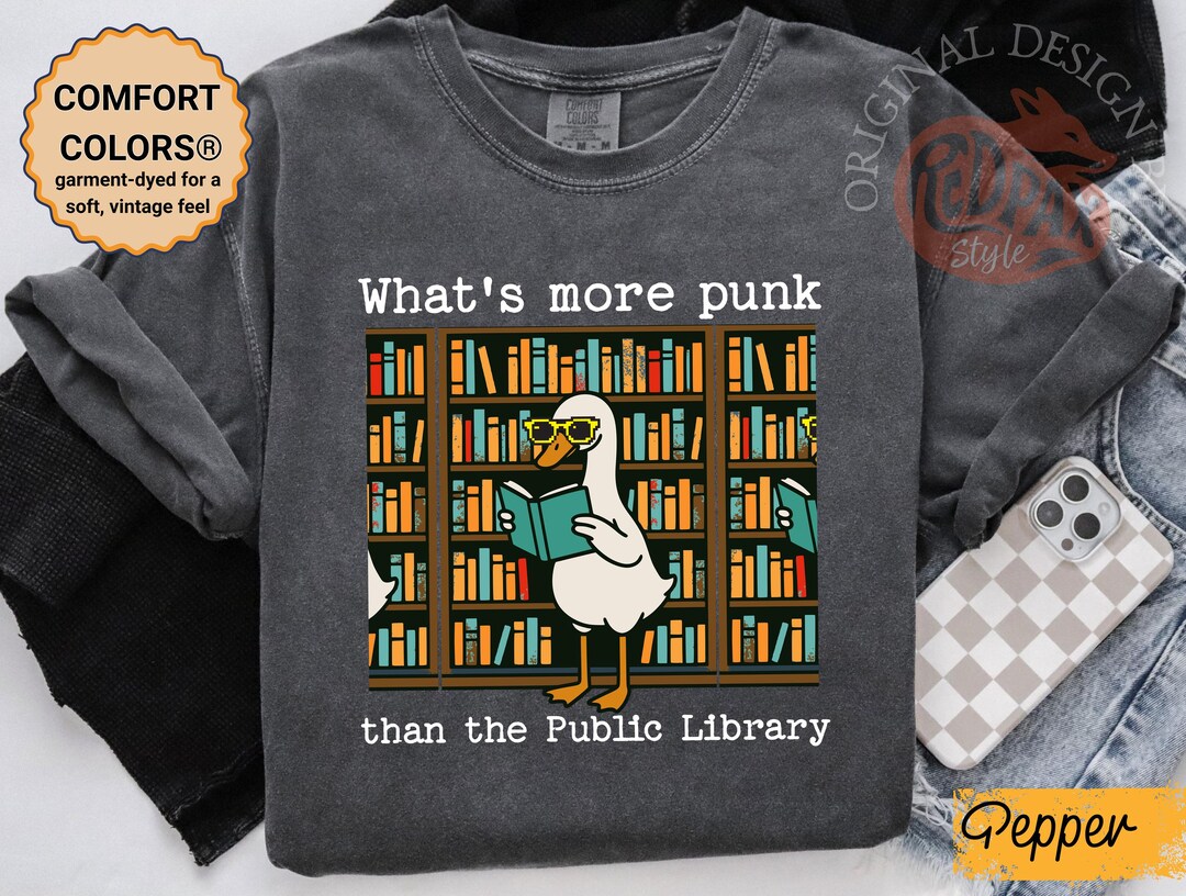 What’s More Punk Than the Public Library Shirt, Librarian Shirt, Book ...