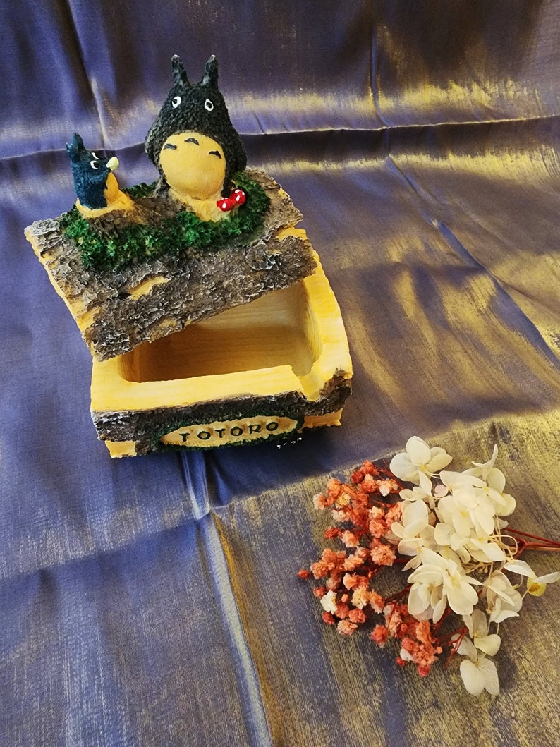 Studio Ghibli Jewelry Box Anime Candy Tray, Hayao Miyazaki, Totoro's ...