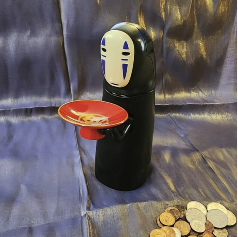 Spirited Away No Face Coin Bank - Etsy