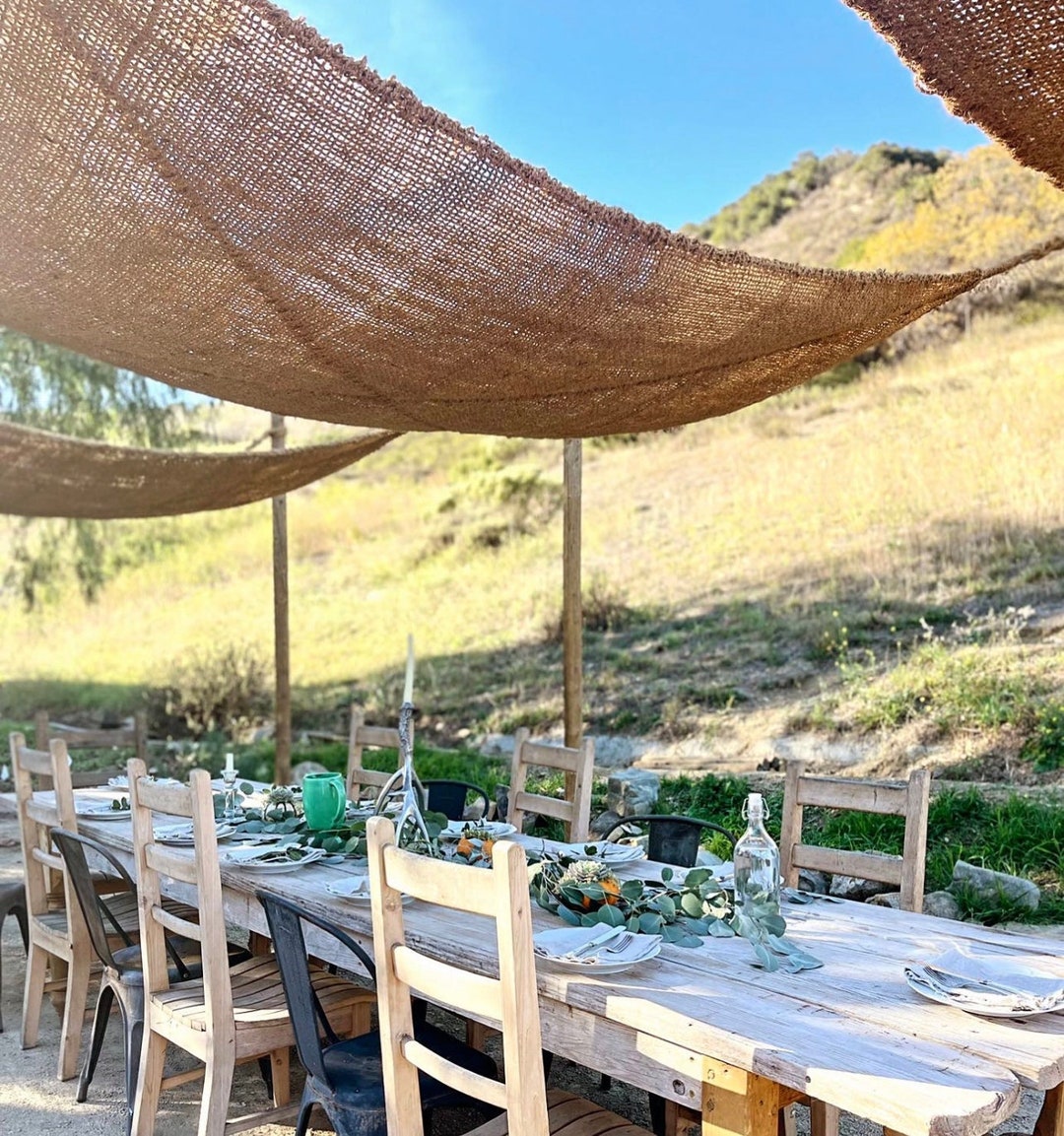 Rectangle Coconut Shade Canopy - 7ft X 10ft - Etsy