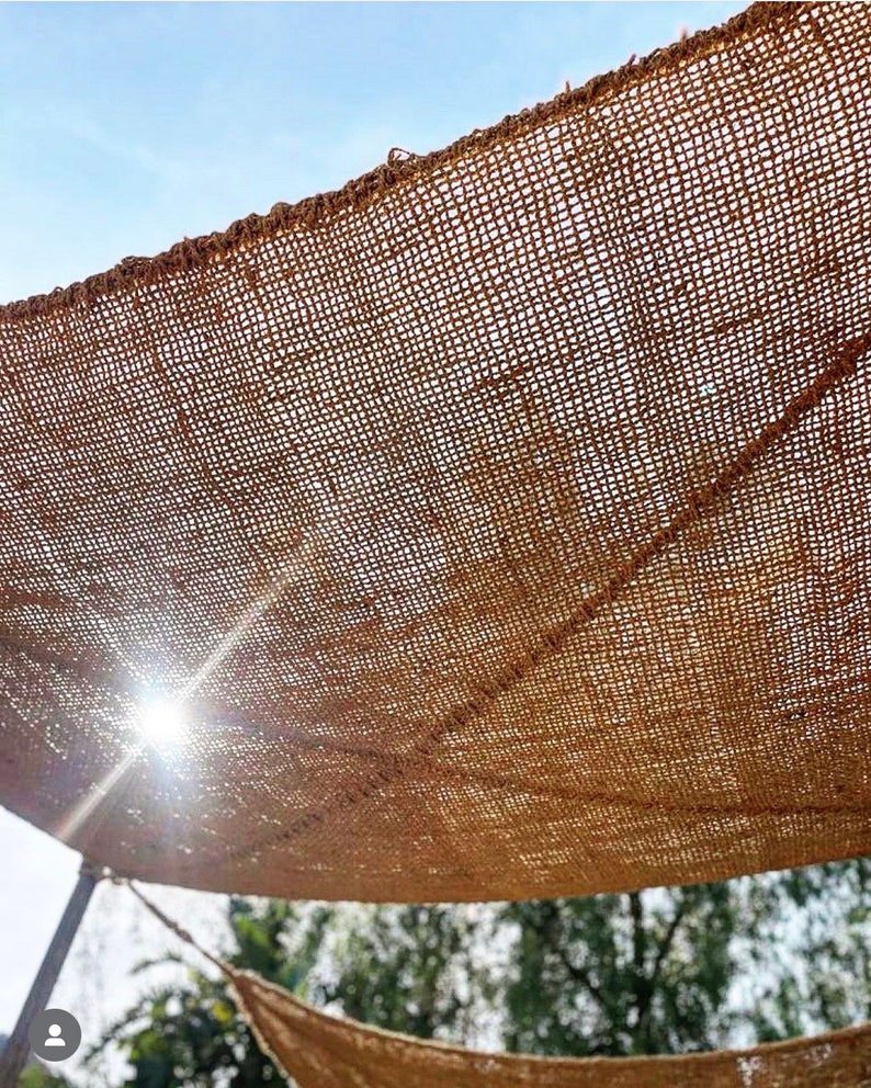 Rectangle Coconut Shade Canopy - 7ft X 10ft - Etsy
