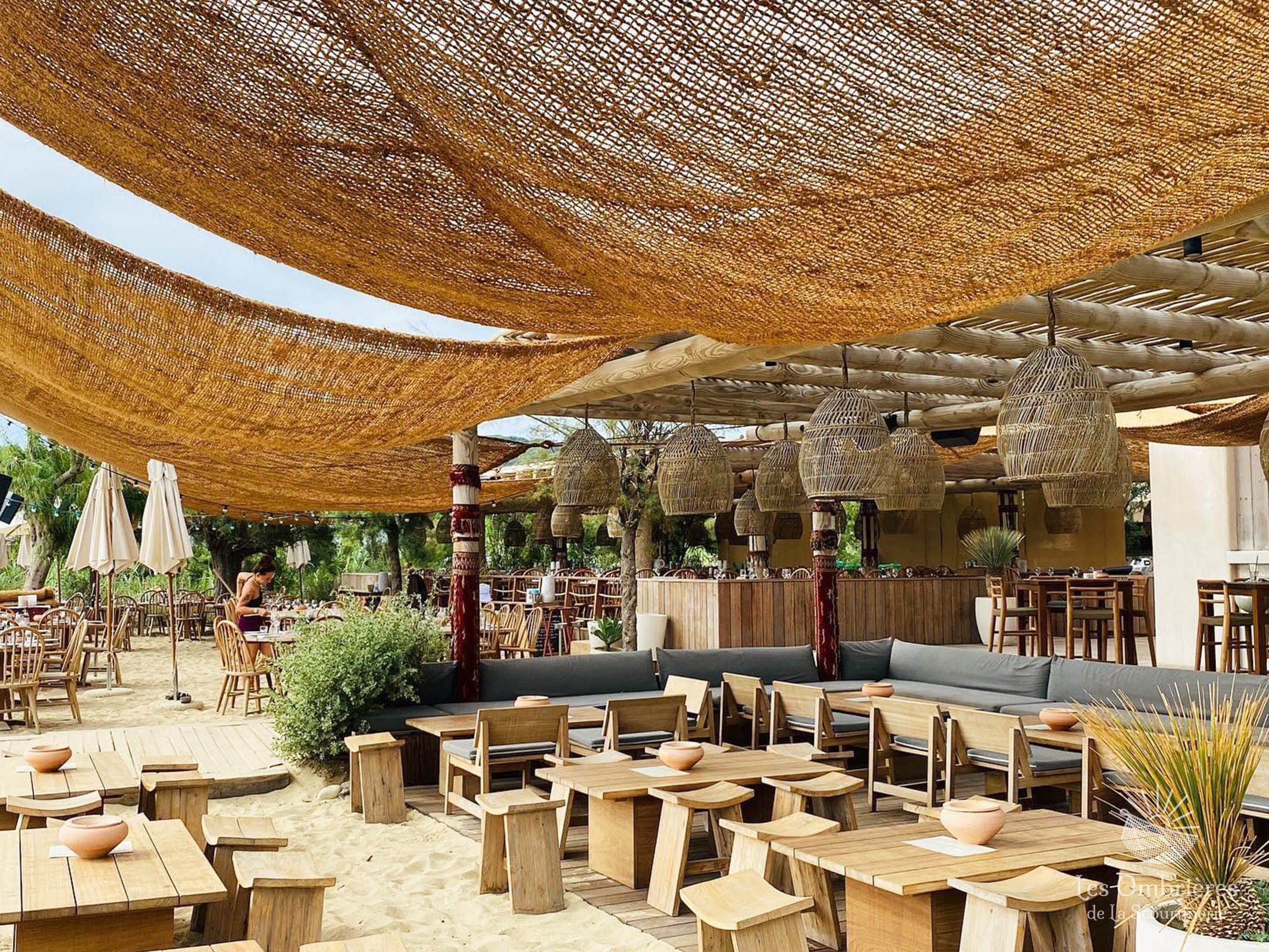 Rectangle Coconut Shade Canopy - 13ft X 10ft - Etsy