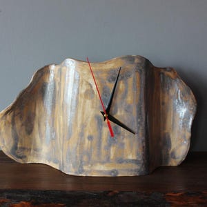 Handmade Ceramic Table Clock - Etsy