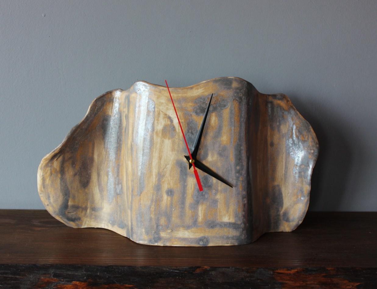 Handmade Ceramic Table Clock - Etsy