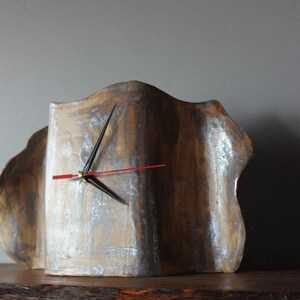 Handmade Ceramic Table Clock - Etsy