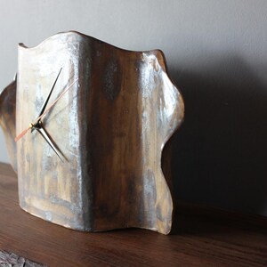 Handmade Ceramic Table Clock - Etsy