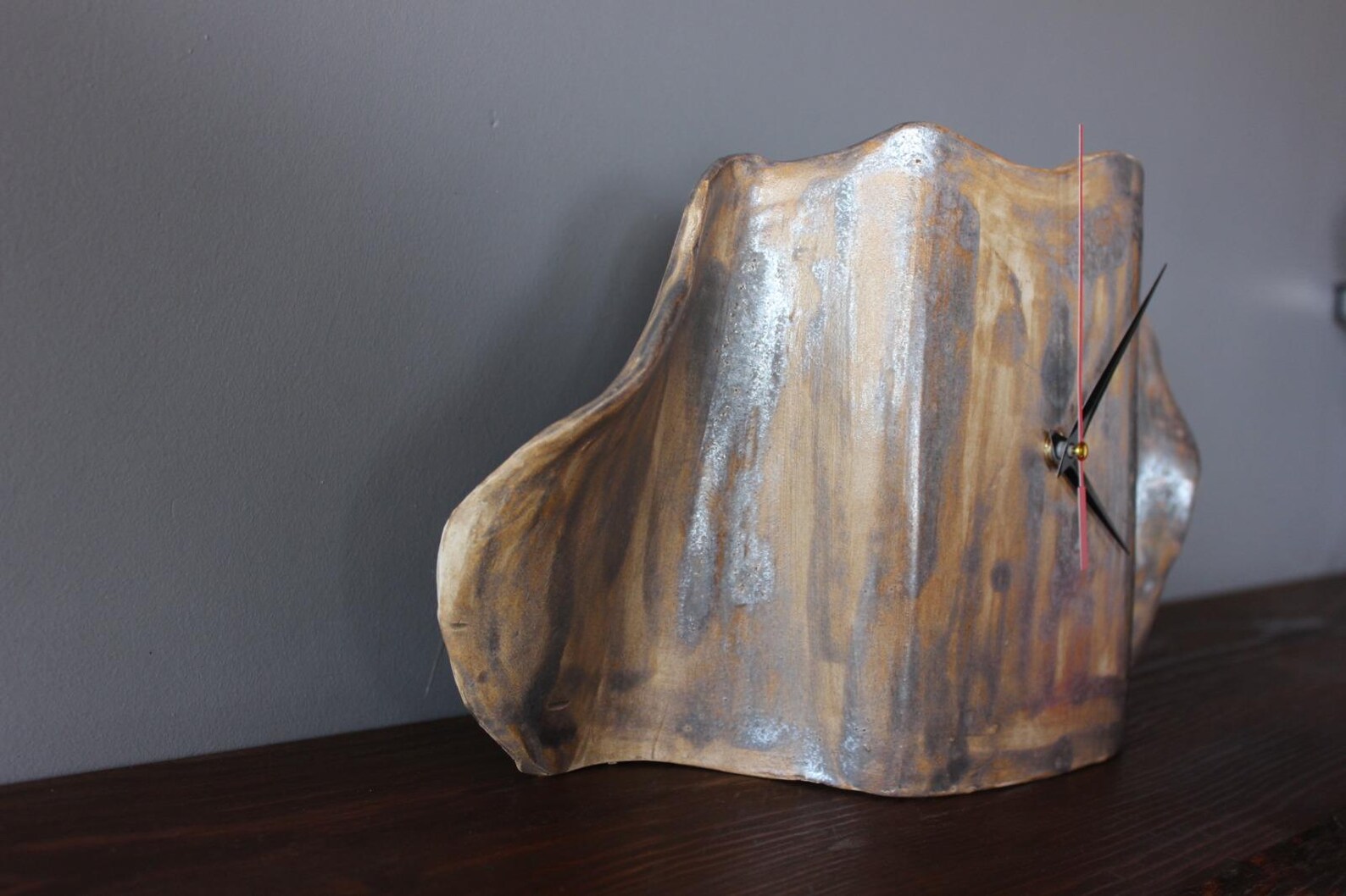 Handmade Ceramic Table Clock - Etsy