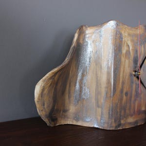 Handmade Ceramic Table Clock - Etsy