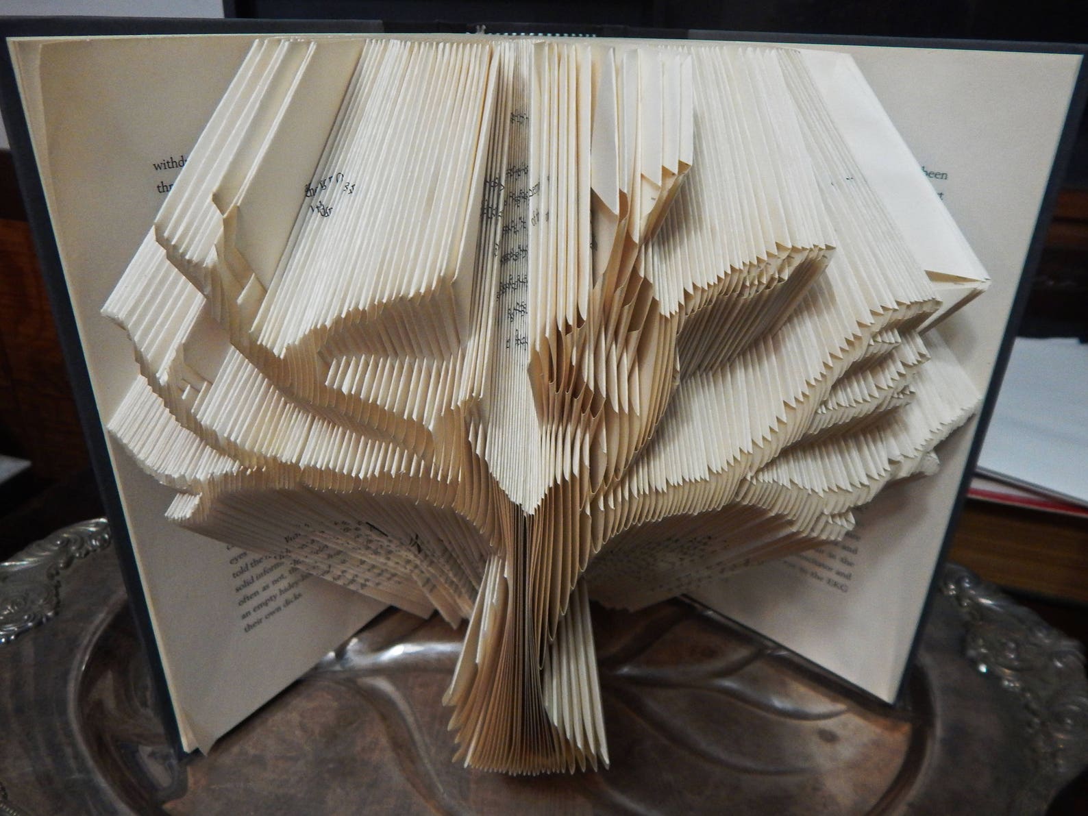 Tree of Life - Family Tree- Folded Book Art - Etsy