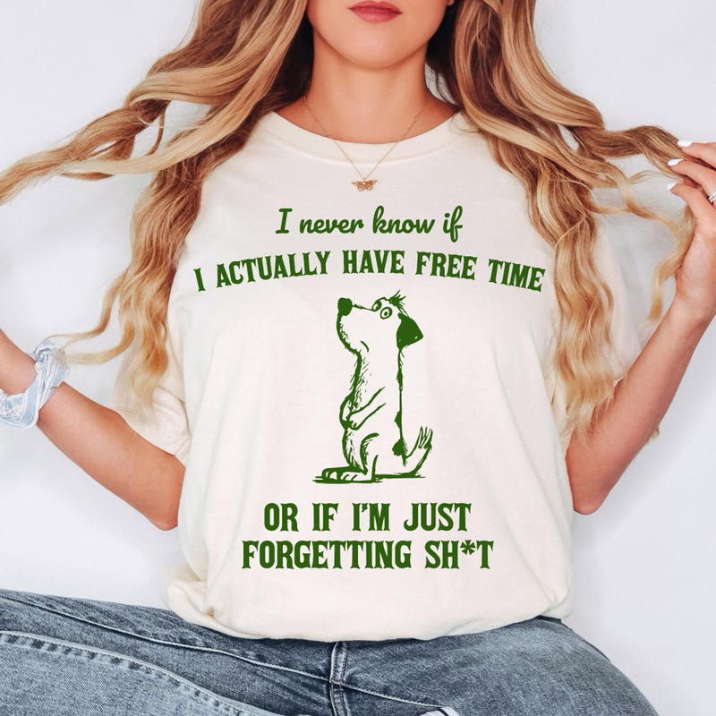 Forgetful Shirt - Etsy