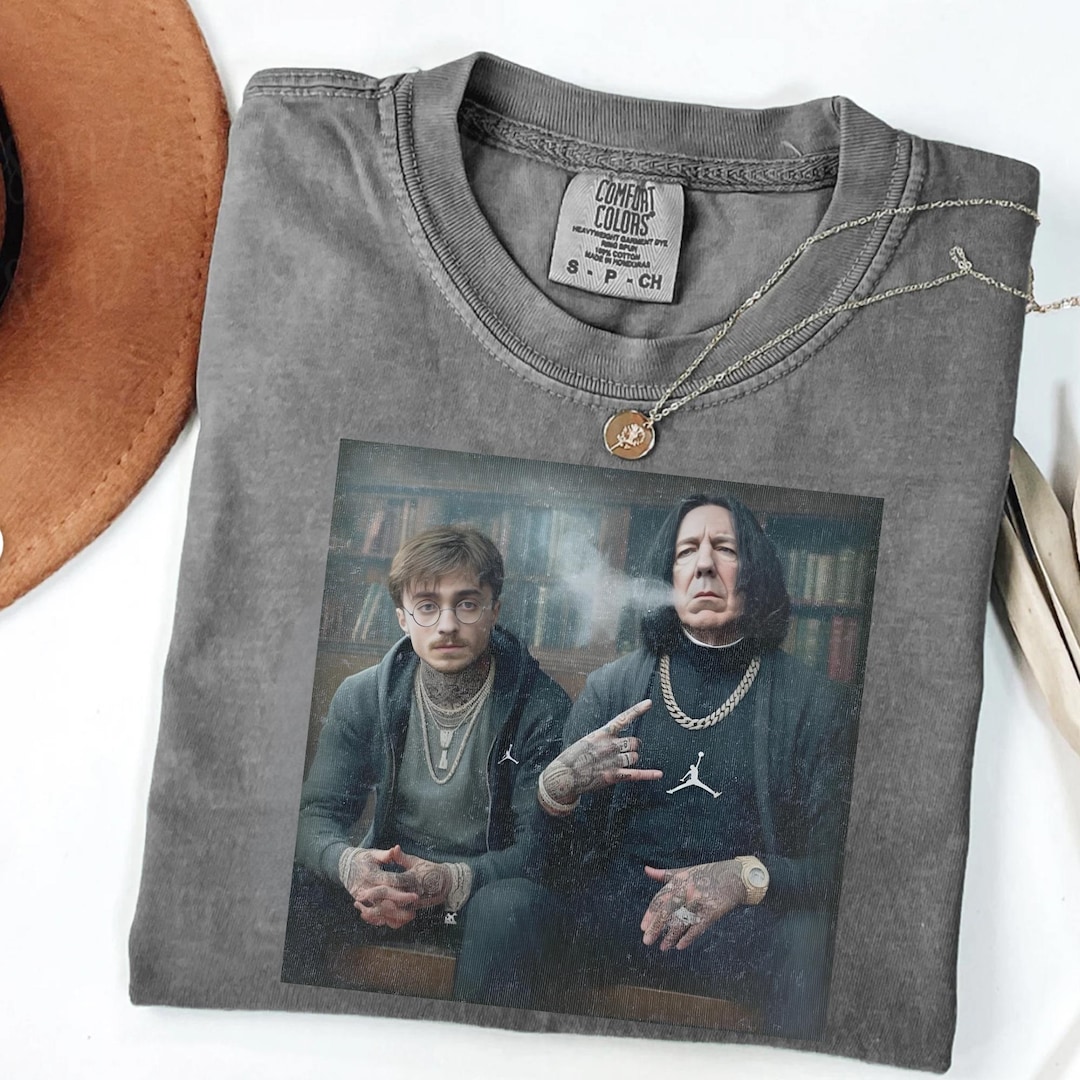 Comfort Colors HP and Snake, Professor Snake, Professor Smoking Shirt ...