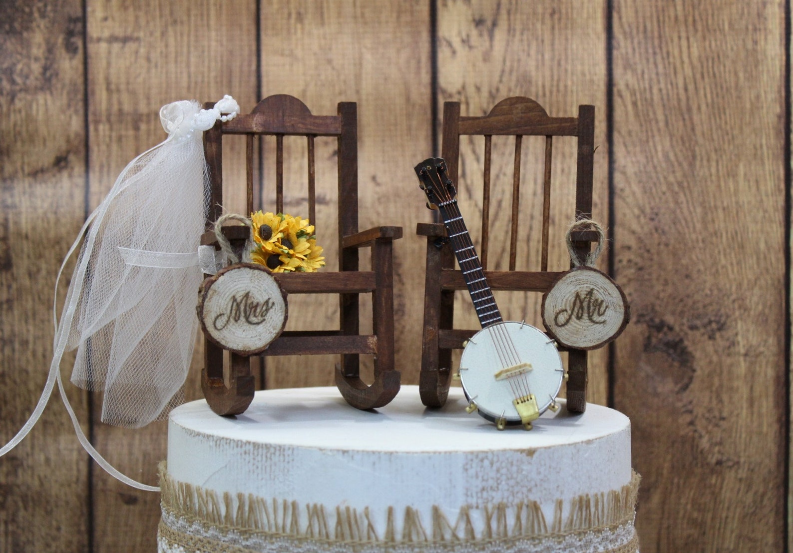 Wedding Cake Topper-rocking - Etsy