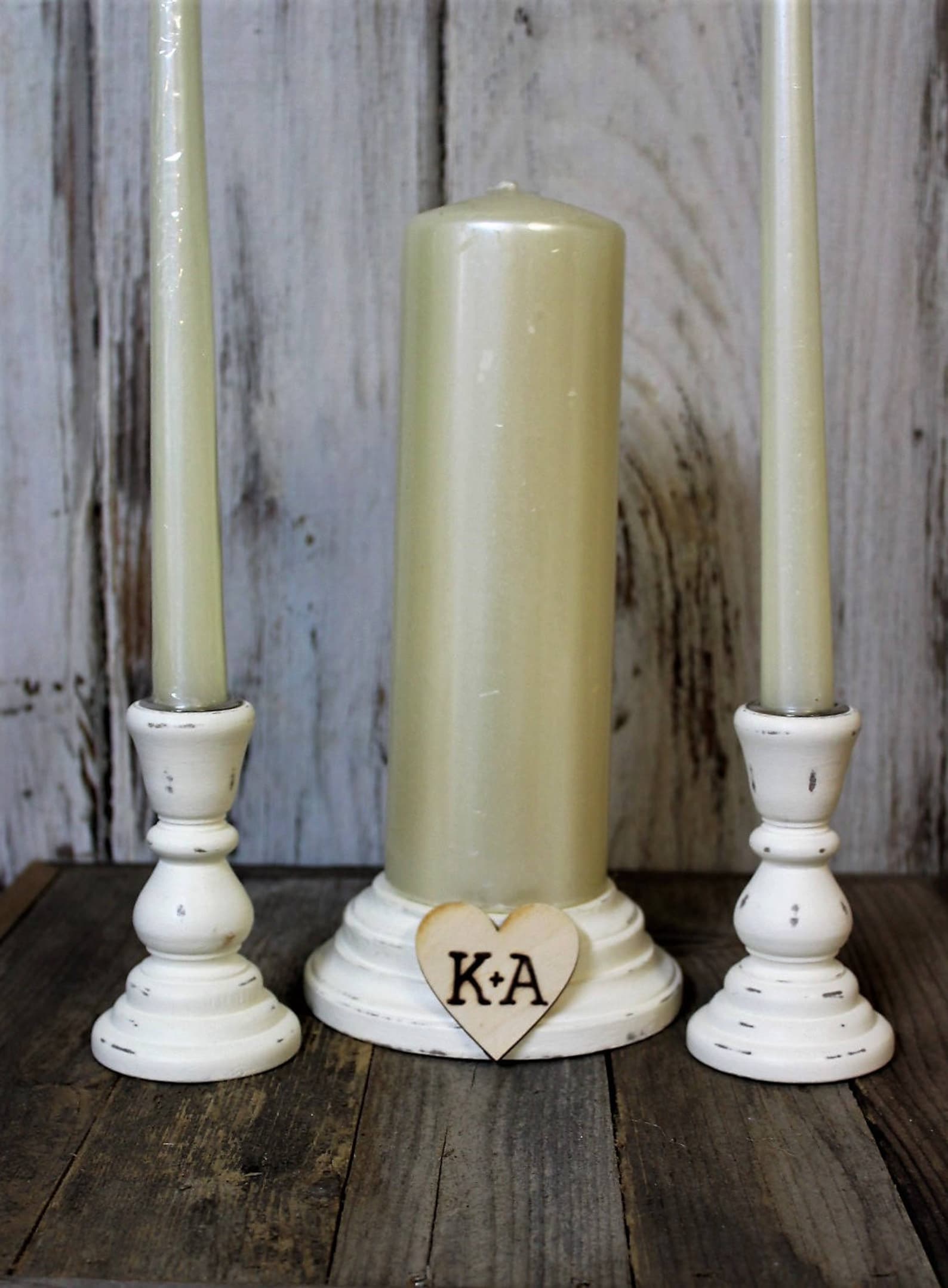 Unity Wedding Candle HoldersUnity Candle Holder Set Bride | Etsy