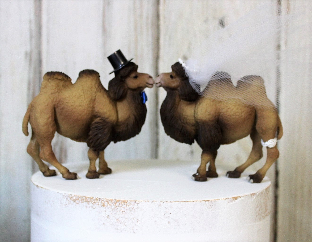 Camel Cake Topper, Bactrian-wedding-animal-bride-groom-desert-unique ...