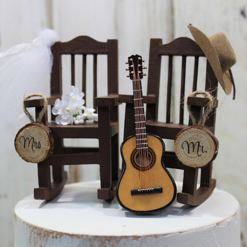 Rocking Chair Cake Topper - Etsy