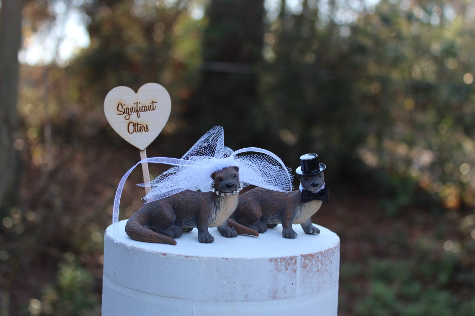 Otter-wedding-bride-groom-animal-unique-funny-wildlife-signifi - Etsy