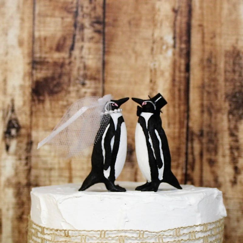 Penguin Wedding - Etsy