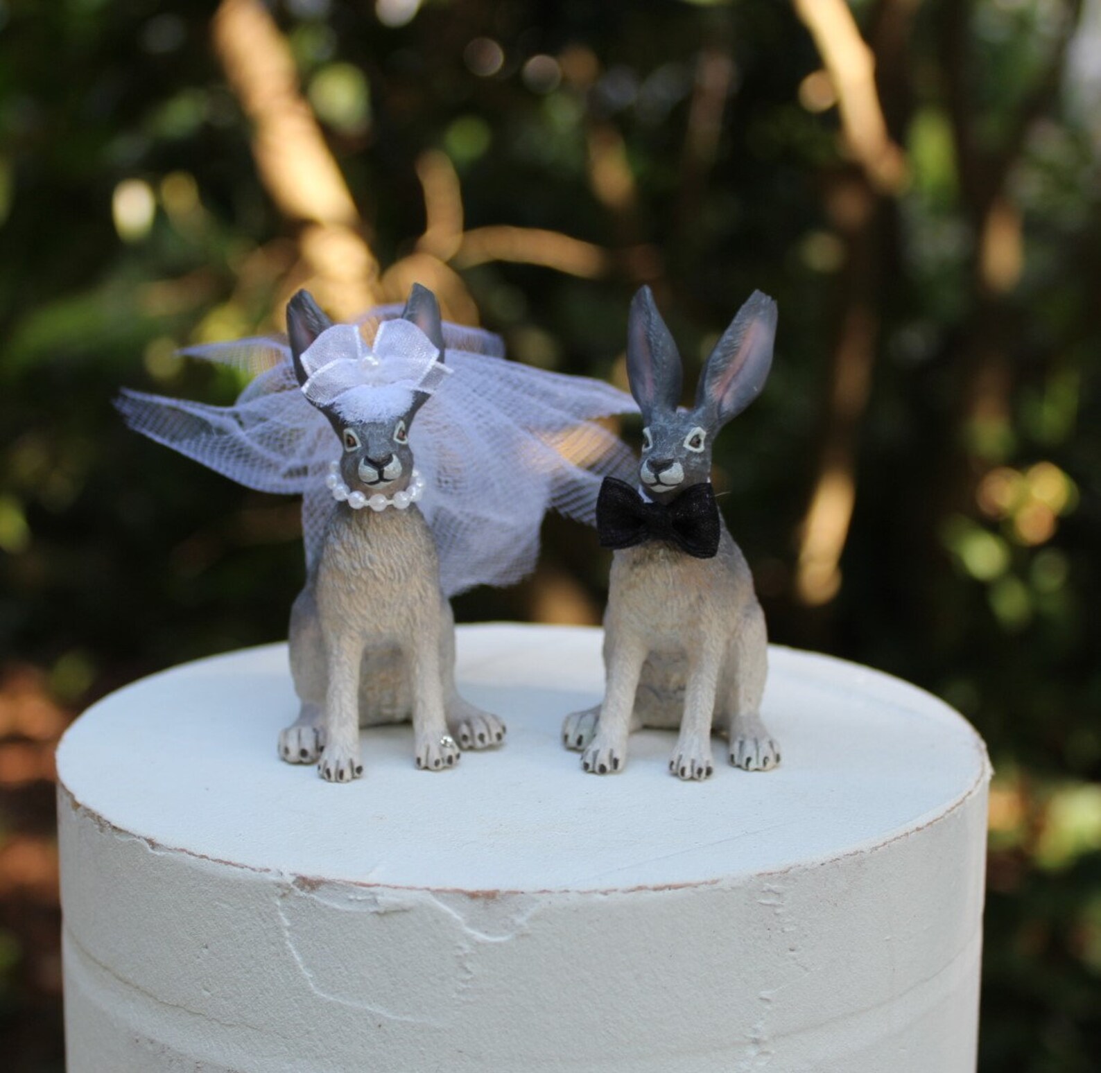 Rabbit-hare-wedding-cake | Etsy