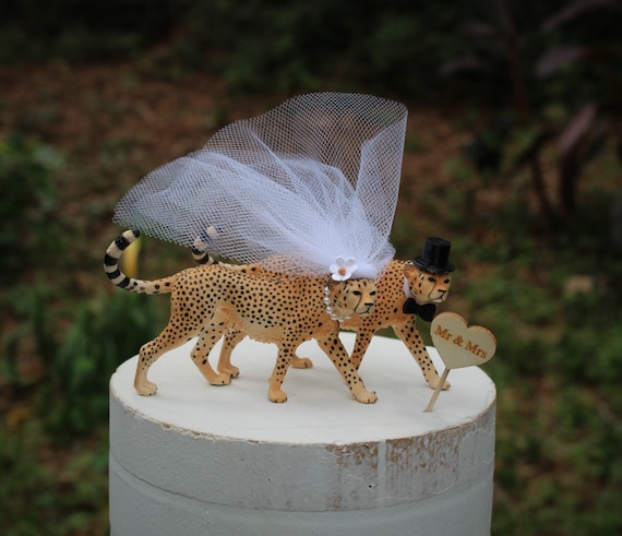 Cheetah-bride-groom-wildlife-safari-animal-unique-africa-weddi | Etsy