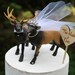 Elk Cake Topper, Wedding Cake Topper, Woodland Cake Topper, Animal Cake ...