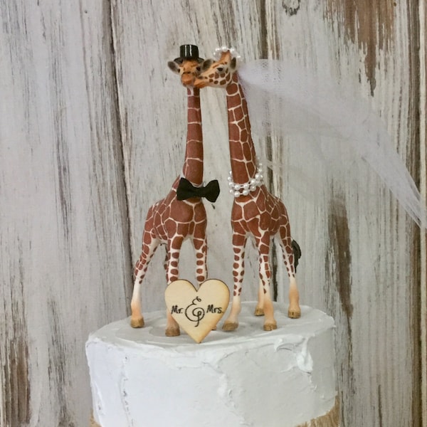 Giraffe Cake Topper - Etsy